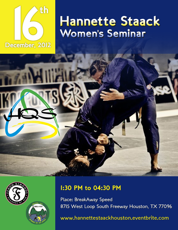 Hannette Staack Seminar in Houston | BJJ For Women