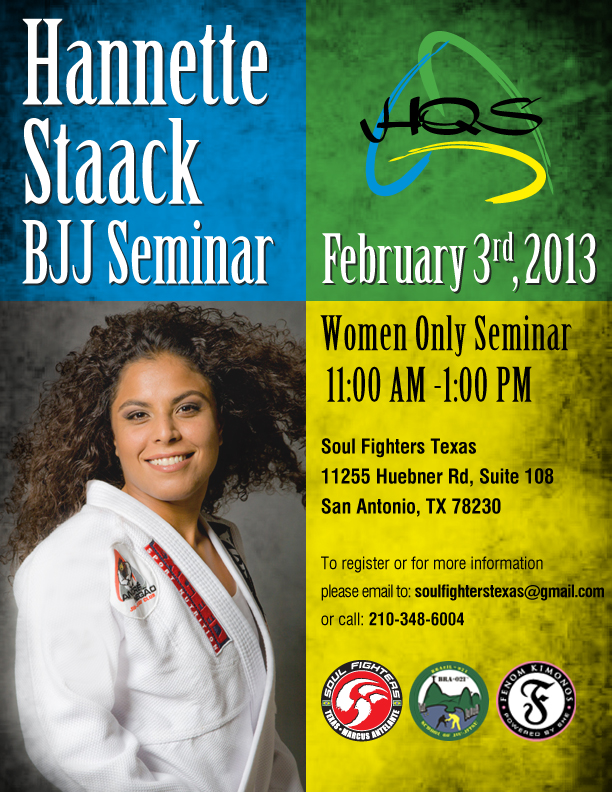 Hannette Staack Returns to Texas | BJJ For Women